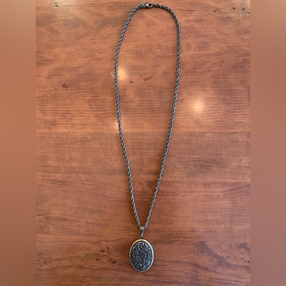 1928 | Jewelry | Vintage 928 Brand Bronze Colored Locket And Chain ...
